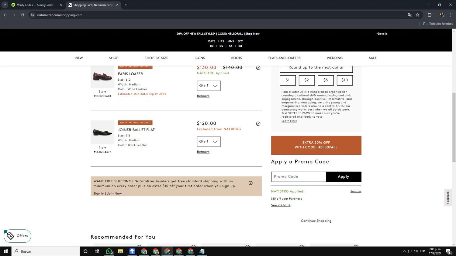 Naturalizer Promo Codes - 20% Off | November 2024
