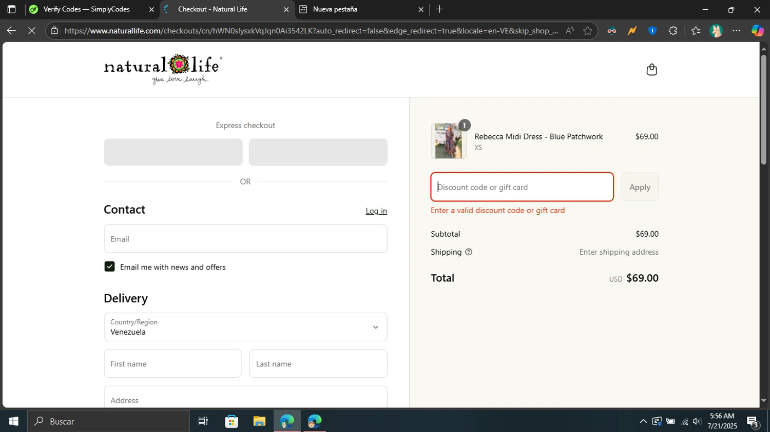 Natural Life Promo Codes (2 Verified) - 20% Off Sep 2025