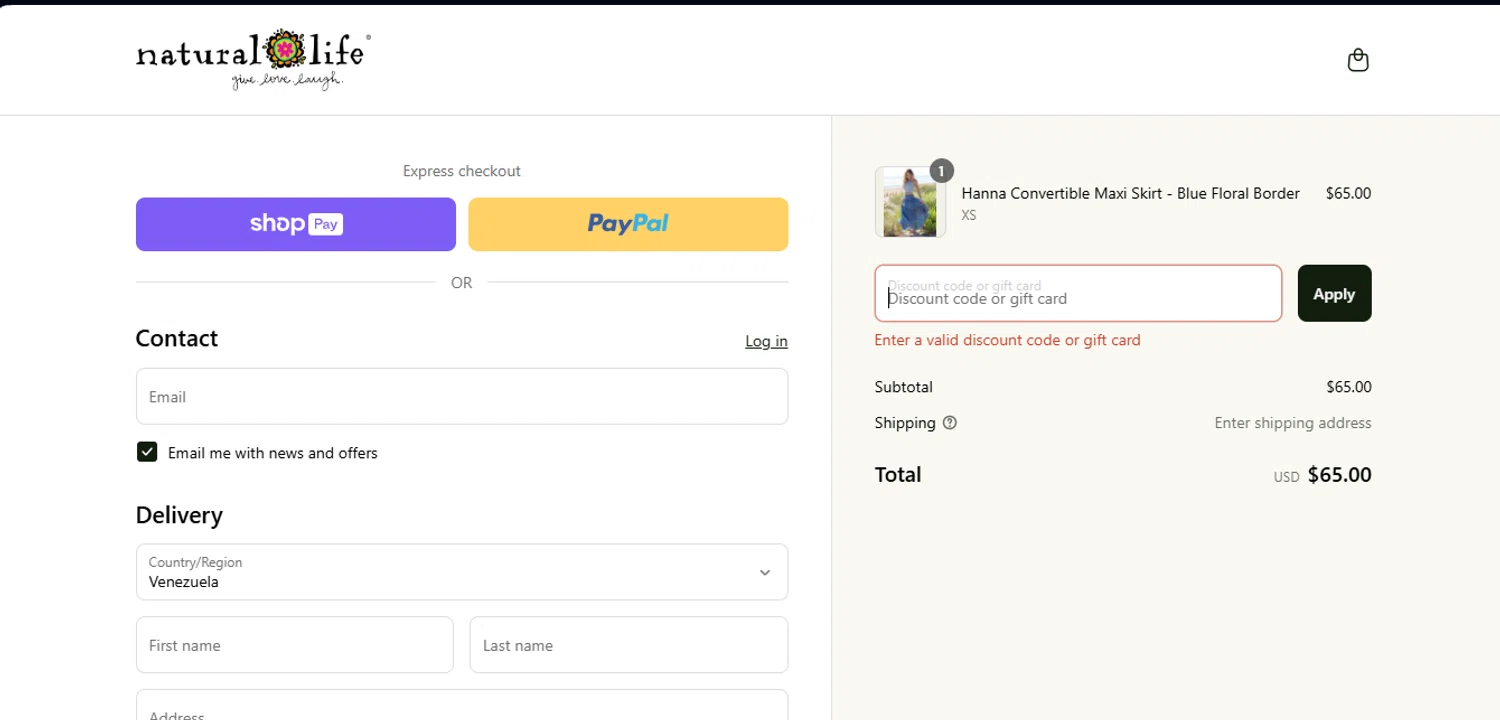 Natural Life Promo Codes (2 Verified) - $20 Off May 2025