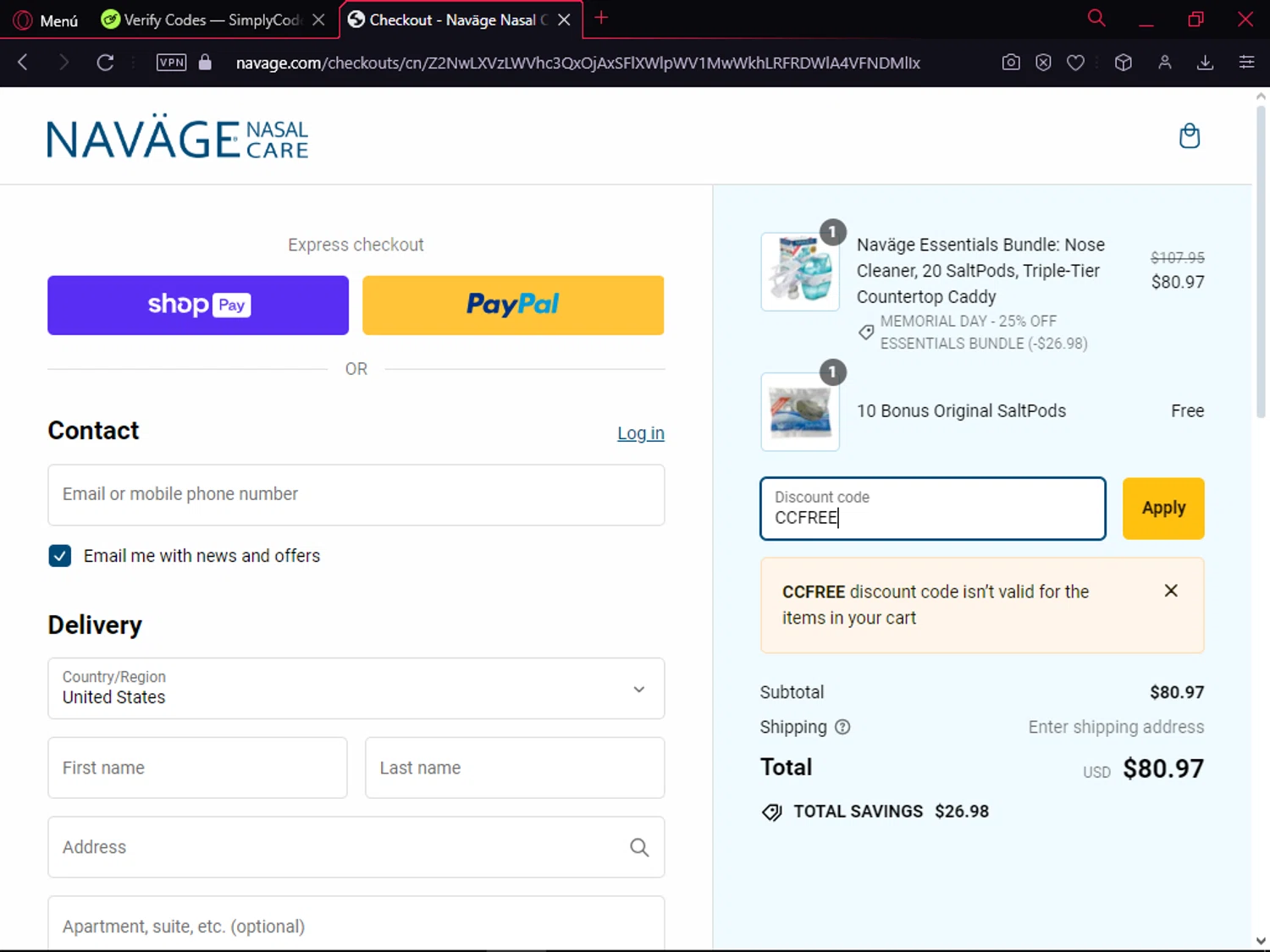 Navage Coupons - 10% Off | September 2024