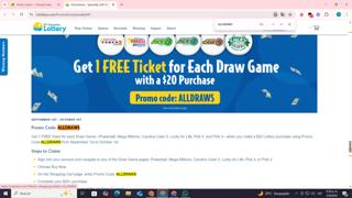 NC Lottery Promo Codes (3 Verified) - $10 Off Sep 2025