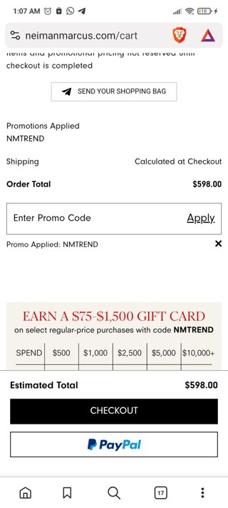 Neiman Marcus Promo Codes - $100 Off Aug 2025