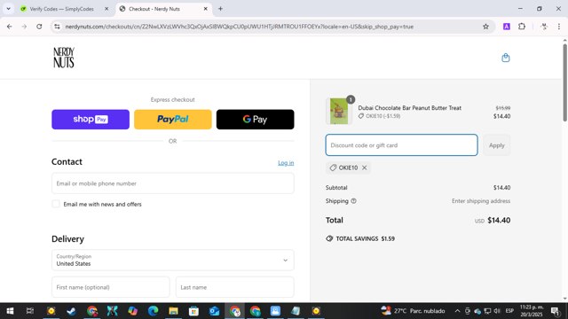 Nerdy Nuts Discount Codes (9 Verified) - 10% Off Apr 2025
