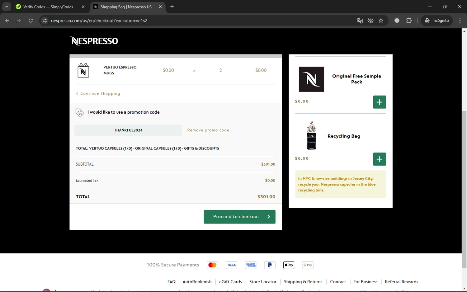 Nespresso Promo Codes - $40 Off | December 2024