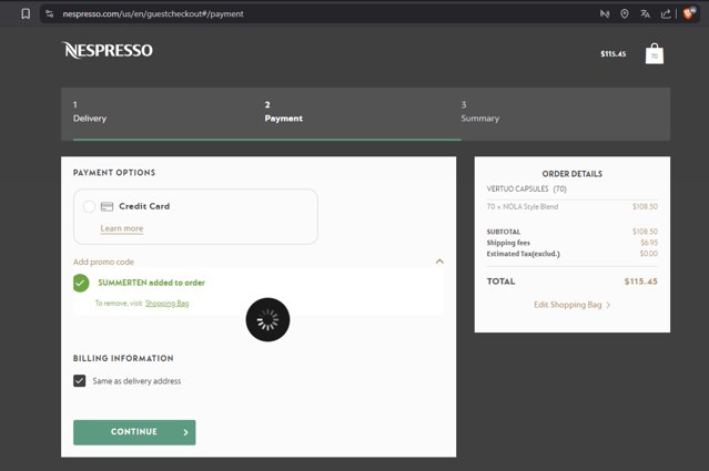 Nespresso Promo Codes - 20% Off (7 Verified) Jul 2025