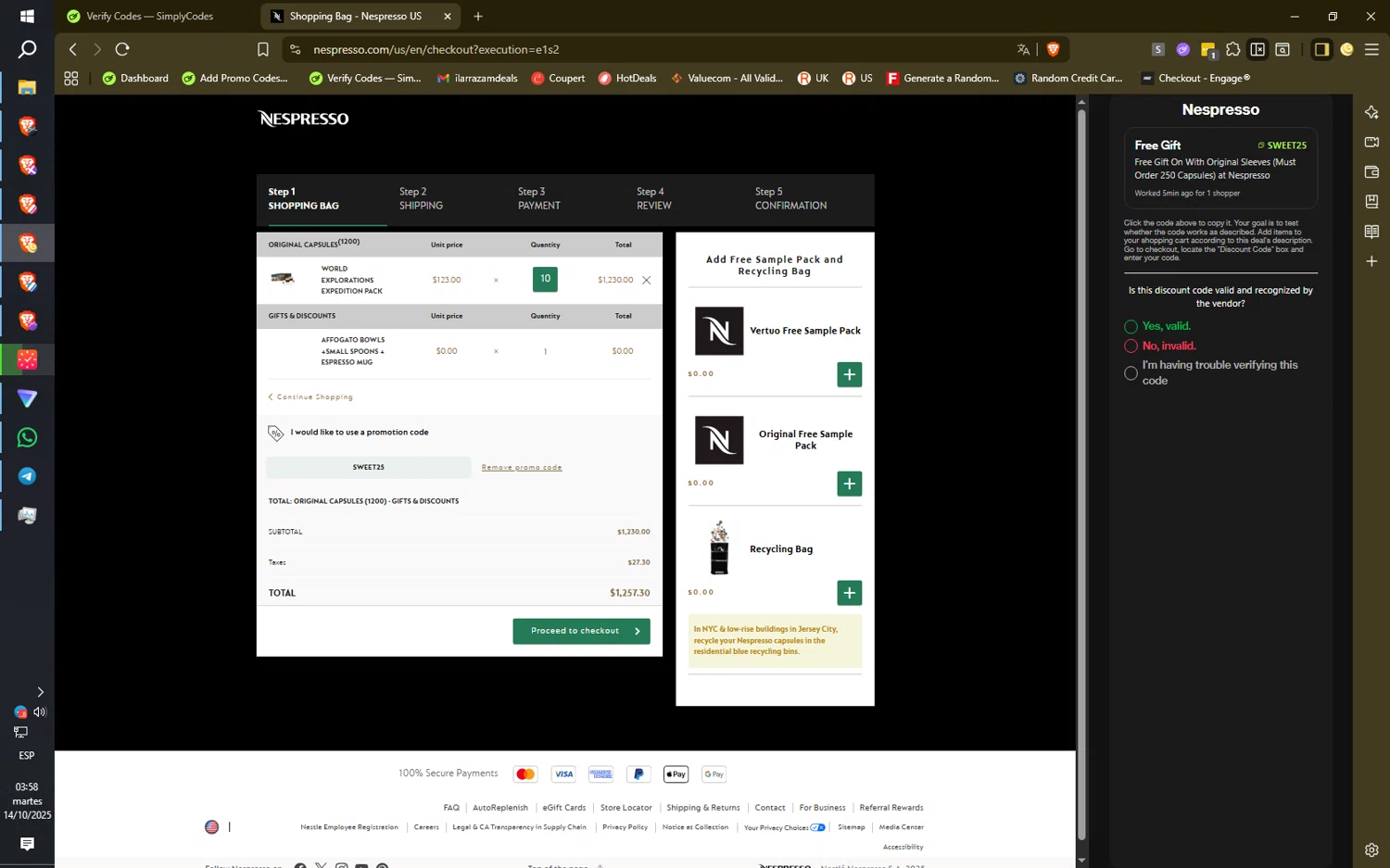 Nespresso Promo Codes - $70 Off (3 Verified) Nov 2025