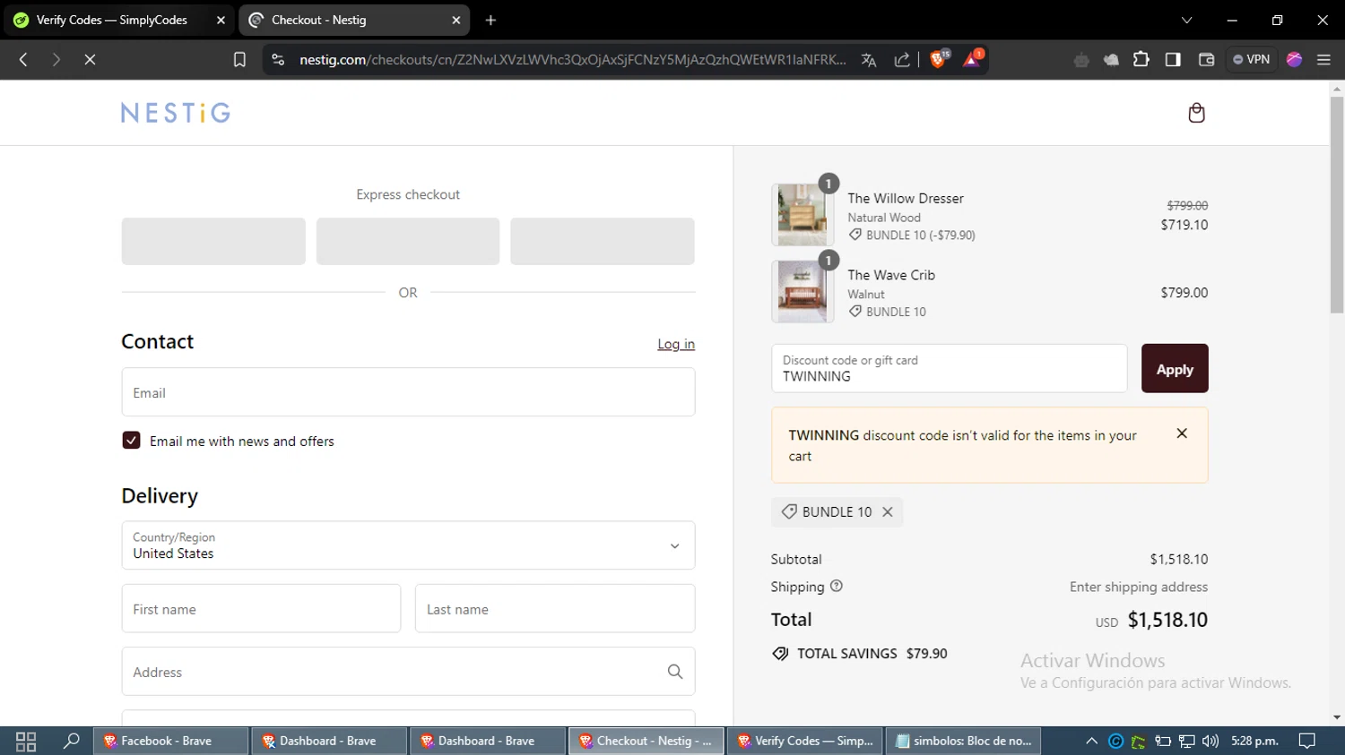 Nestig Discount Codes - 10% Off | August 2024