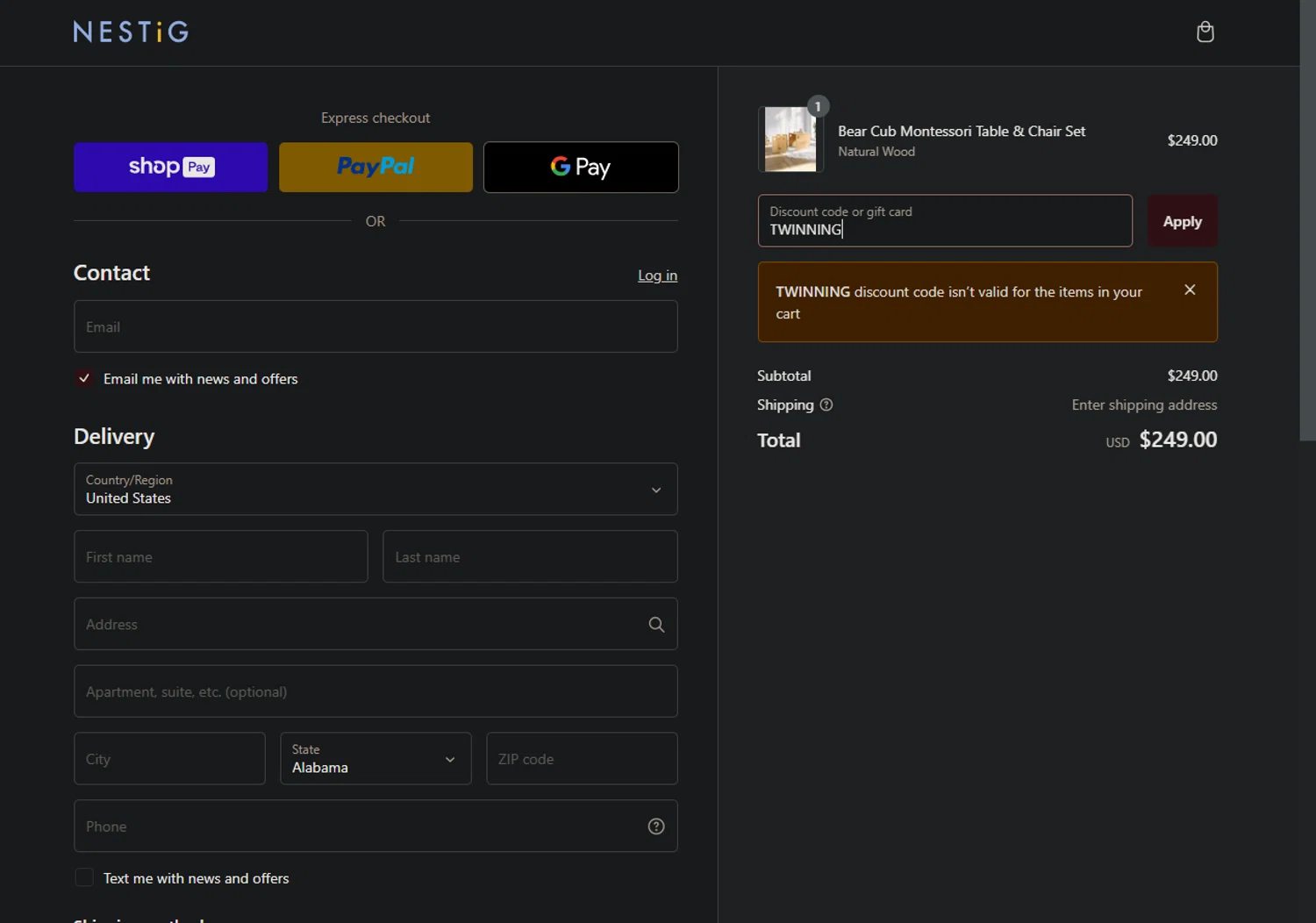 Nestig Discount Codes - $50 Off | September 2024
