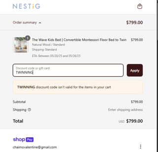 Nestig Discount Codes (2 Verified) - 10% Off w/Code May 2025