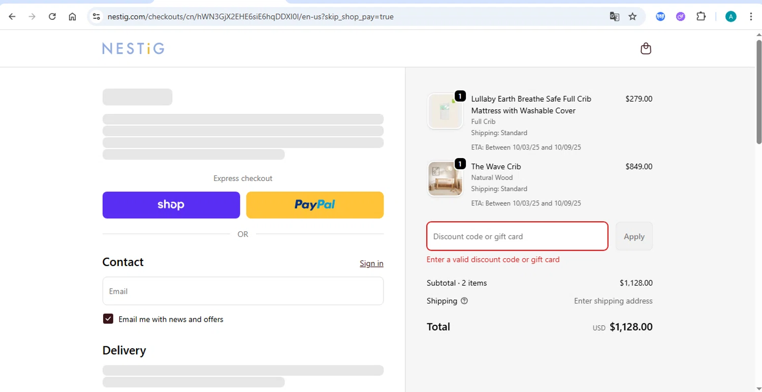 Nestig Promo Codes (2 Verified) - 10% Off w/Code Oct 2025