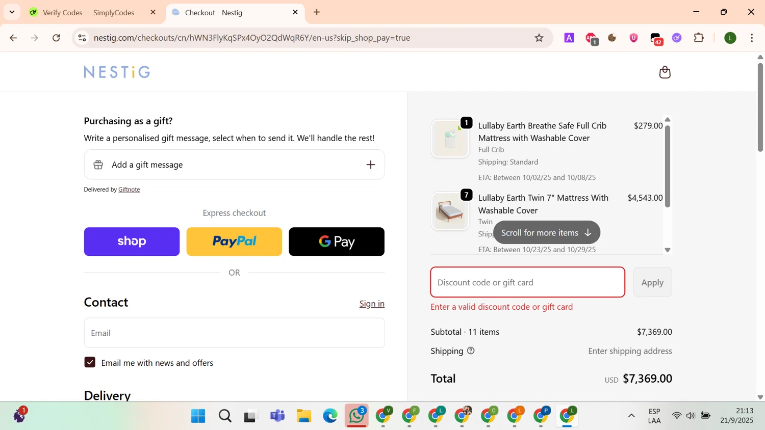 Nestig Promo Codes (2 Verified) - 10% Off w/Code Oct 2025