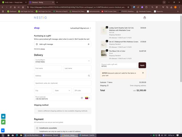 Nestig Promo Codes (2 Verified) - 10% Off w/Code Oct 2025
