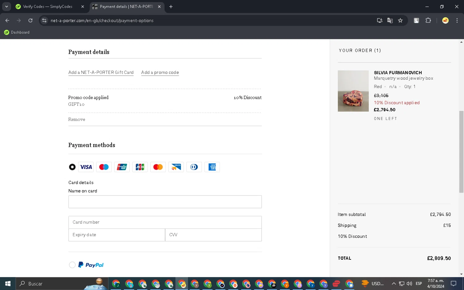 Net-A-Porter Promo Codes - 15% Off | November 2024