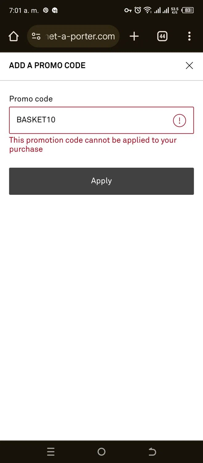 Net-A-Porter Promo Codes - 15% Off | November 2024