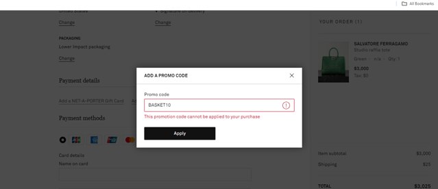 Net-A-Porter Promo Codes - 15% Off | November 2024