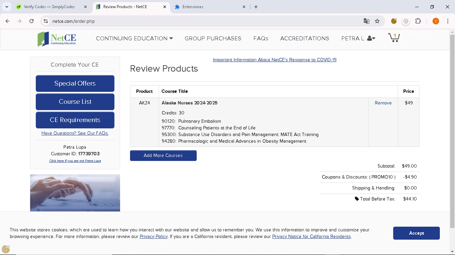 NetCE Coupon Codes (2 Verified) - 10% Off w/ Code Jan 2025
