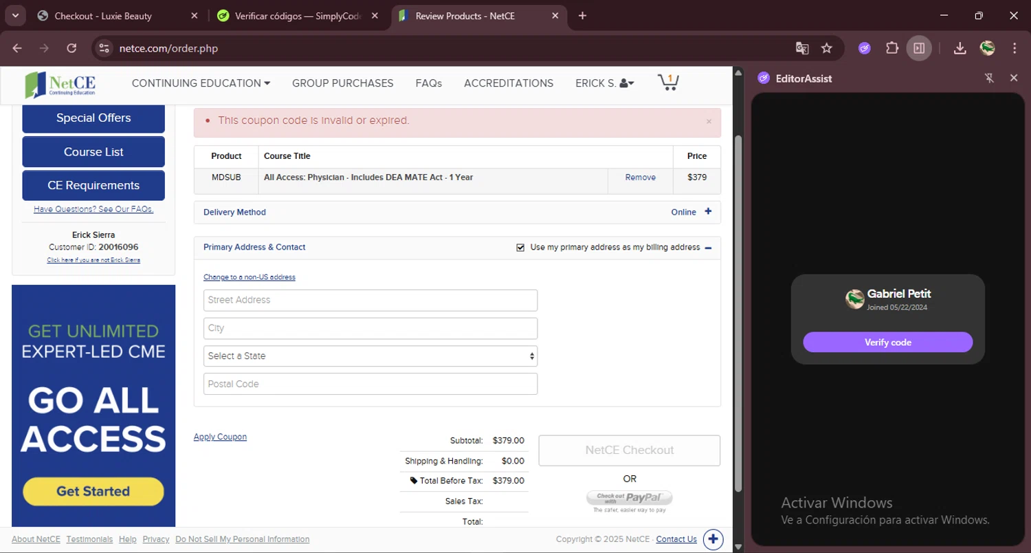 NetCE Discount Codes - 10% Off (1 Verified) Sep 2025