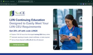 NetCE Discount Codes - 10% Off (1 Verified) Sep 2025