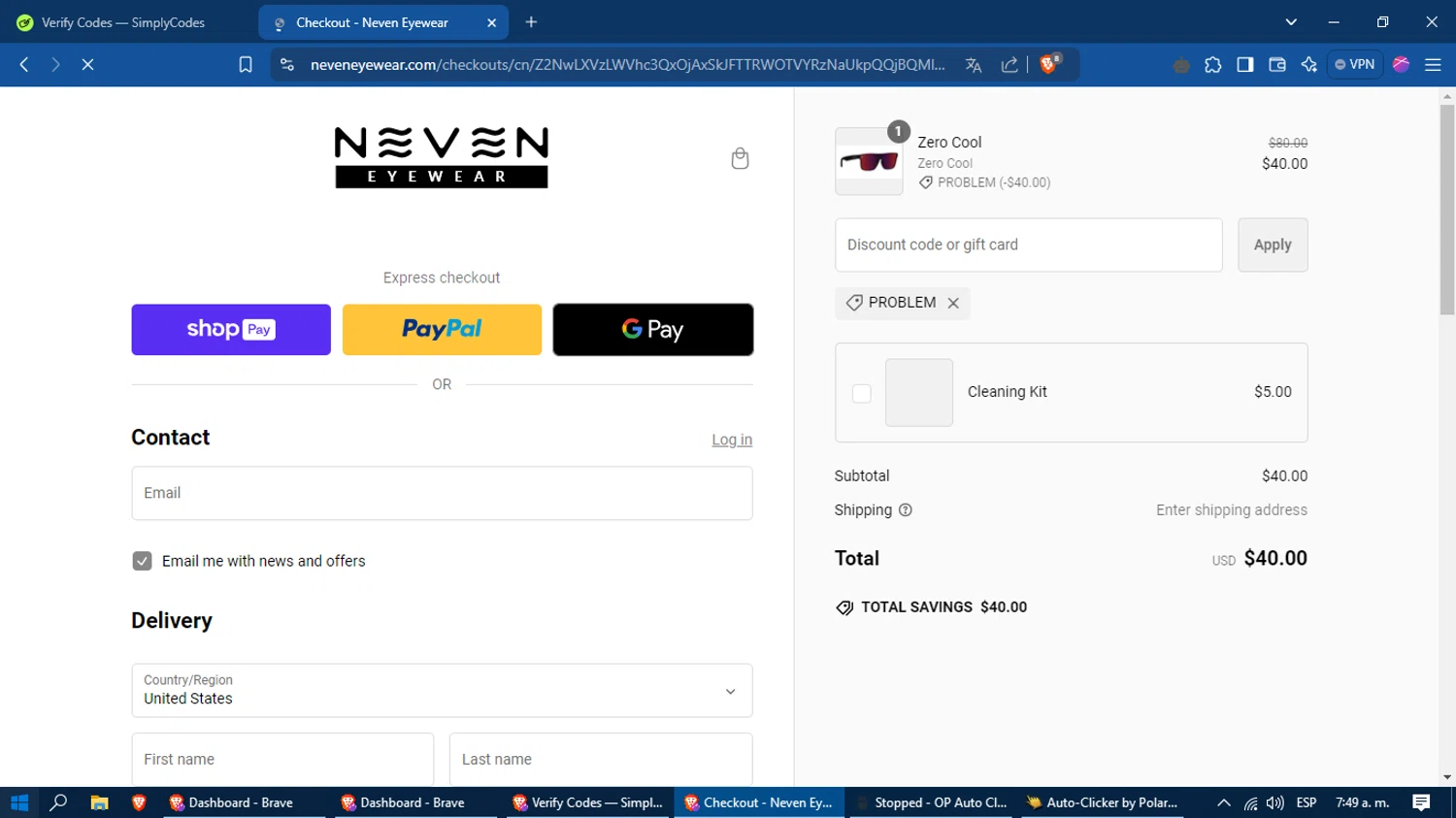 Neven Eyewear Discount Codes - 50% Off | November 2024