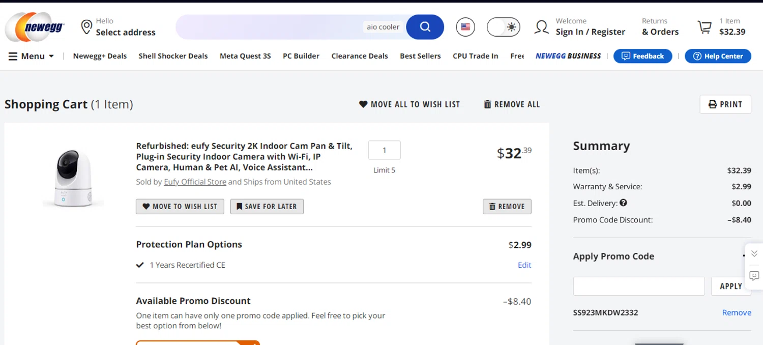 Newegg Promo Codes - $30 Off | October 2024