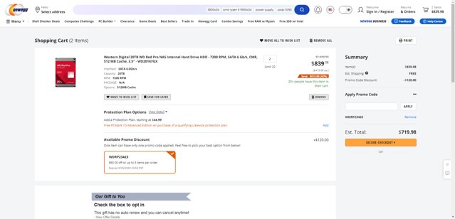 Newegg Promo Codes (9 Verified) - $100 Off w/Code May 2025