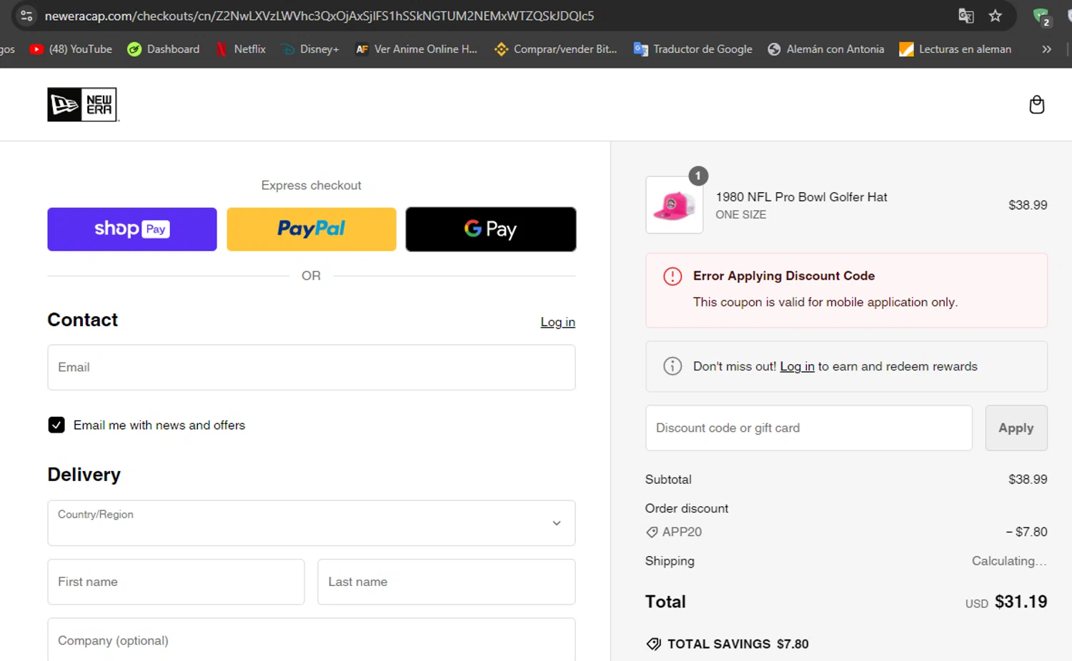 New Era Cap Coupon Codes - 10% Off | November 2024