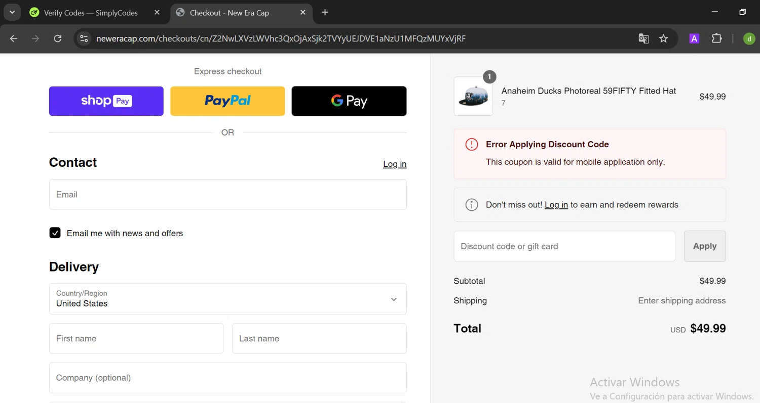 New Era Cap Coupon Codes - 30% Off | November 2024