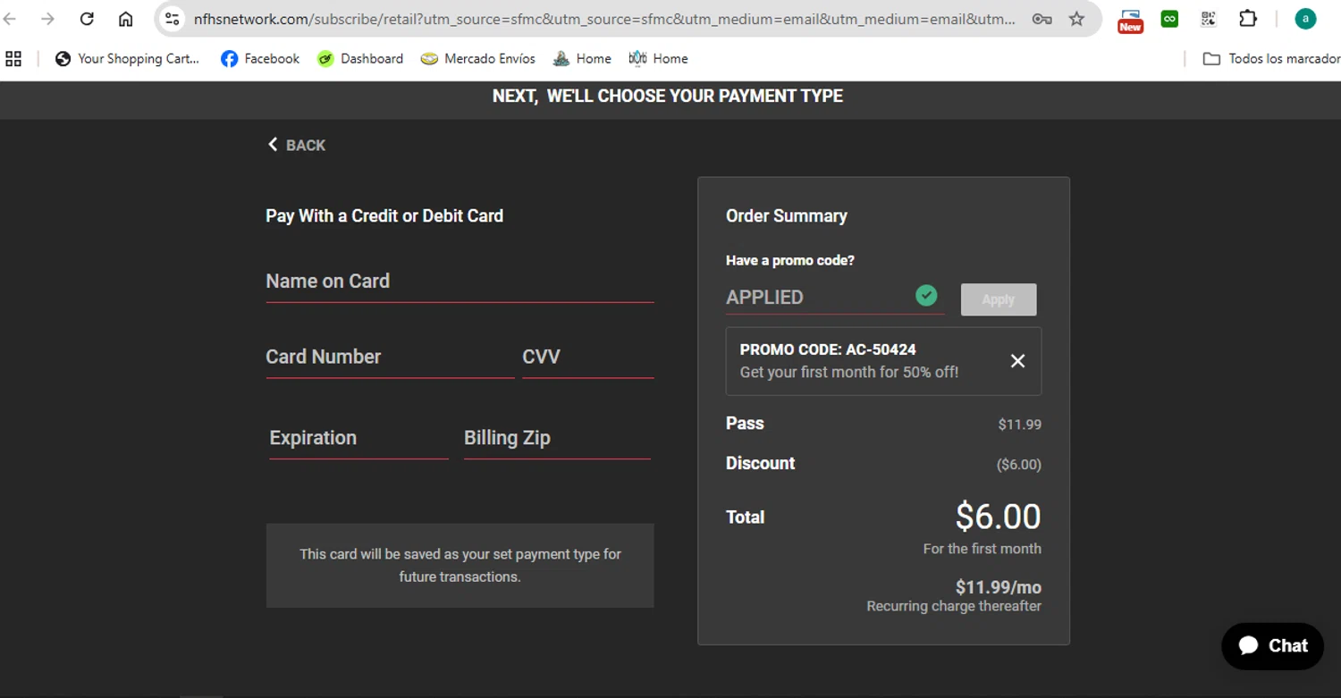 NFHS Network Promo Codes & Black Friday 2024 Deals - 50% Off