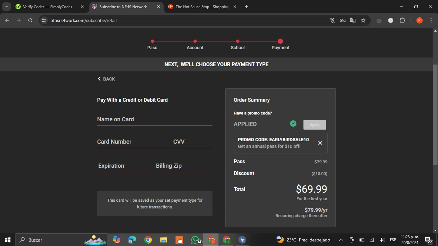 NFHS Network Promo Codes - $10 Off | October 2024