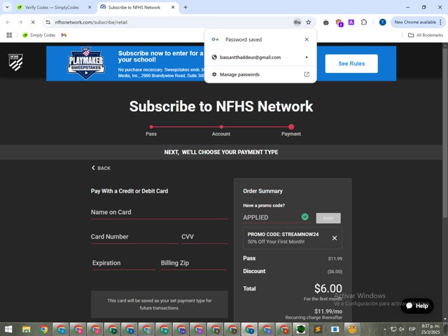 NFHS Network Promo Codes (2 Verified) - 50% Off Mar 2025