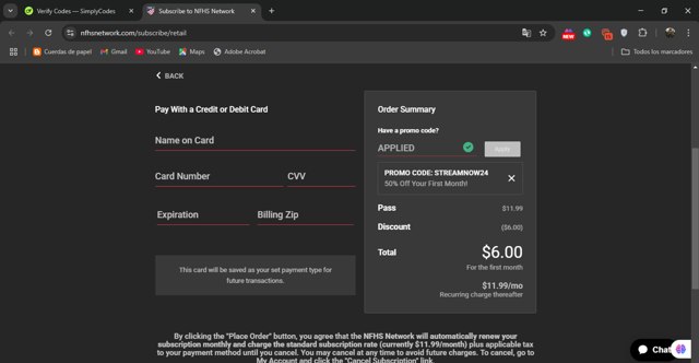 NFHS Network Promo Codes (2 Verified) - 50% Off Apr 2025