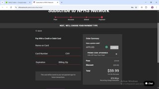 NFHS Network Promo Codes (2 Verified) - 50% Off Apr 2025