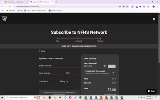 NFHS Network Promo Codes - 50% Off (Verified) Sep 2025