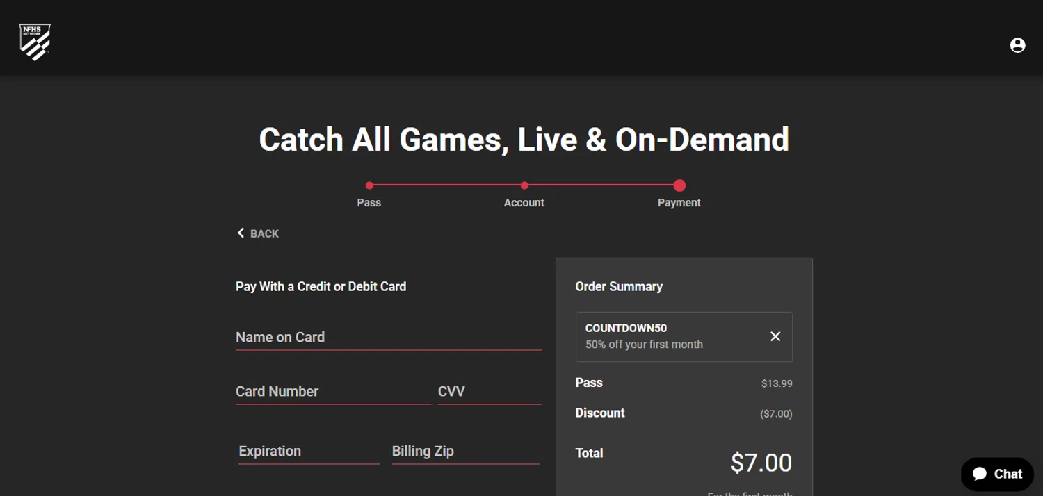 NFHS Network Promo Codes - 50% Off (3 Verified) Nov 2025