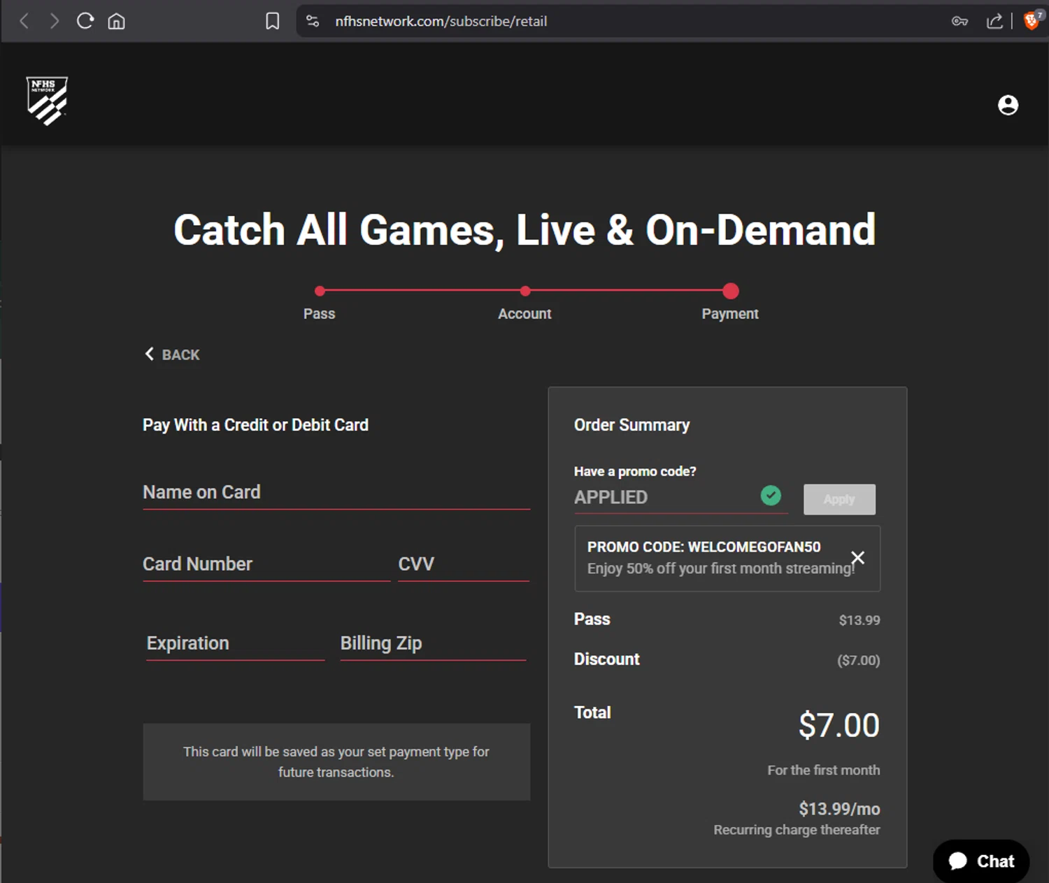 NFHS Network Promo Codes - 50% Off (Verified) Sep 2025