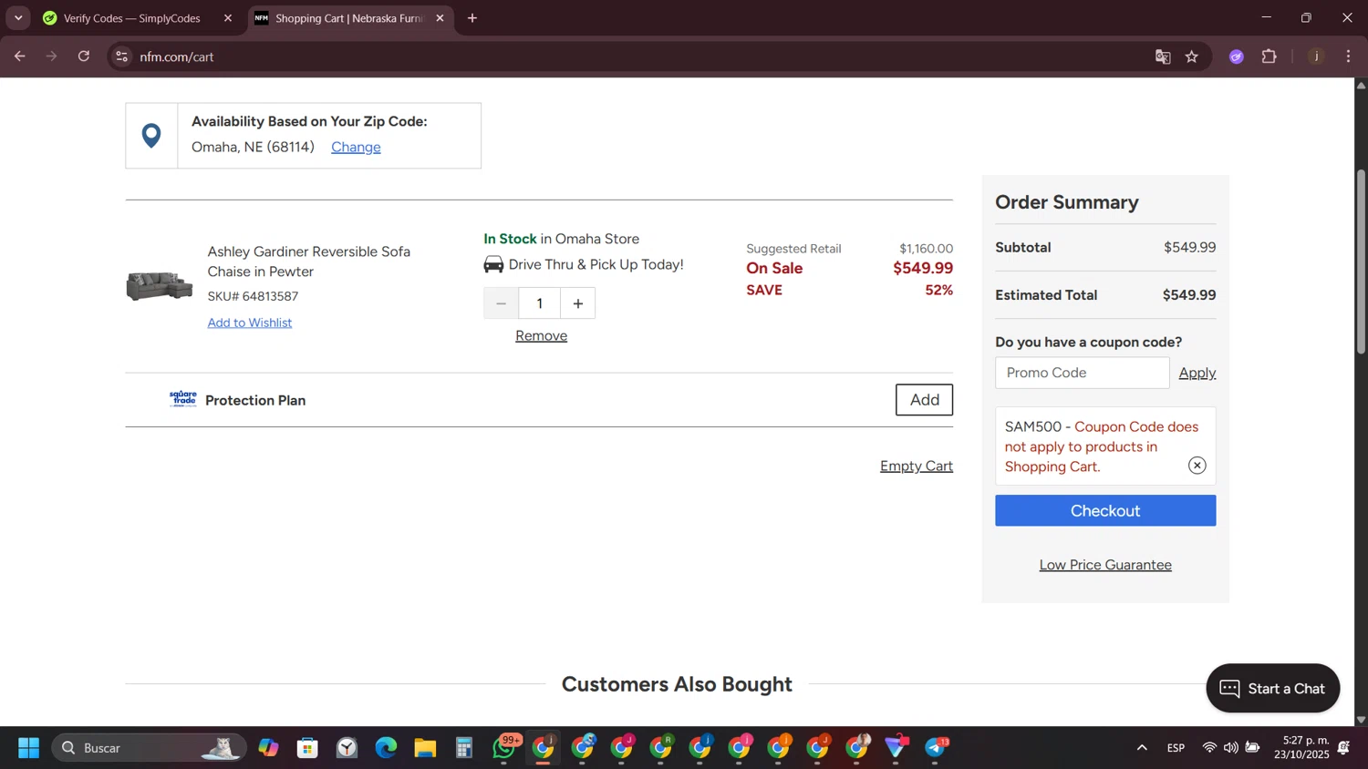 Nebraska Furniture Mart Promo Code - $60 Off Nov 2025