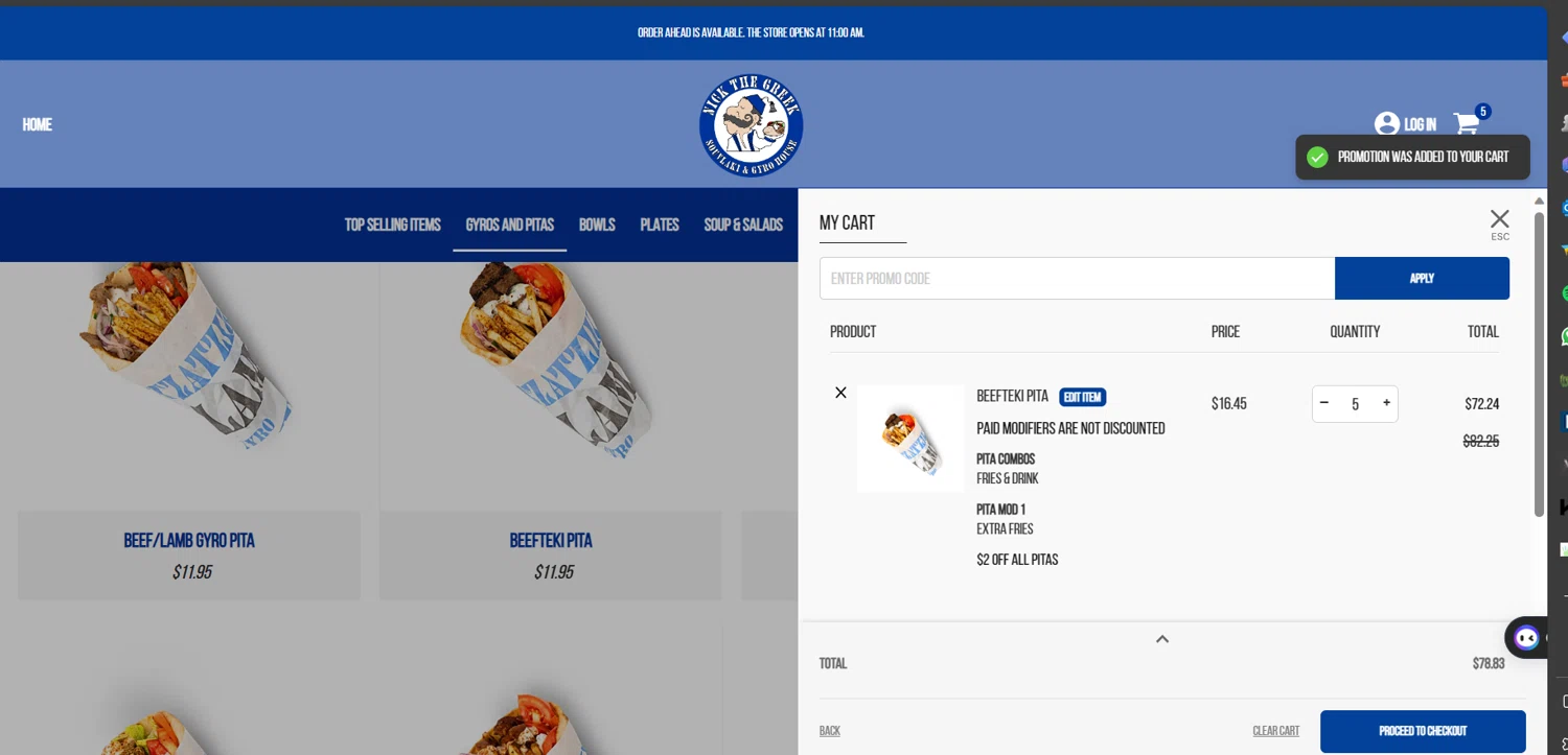 Nick The Greek Promo Codes - $5 Off Coupons Jan 2025