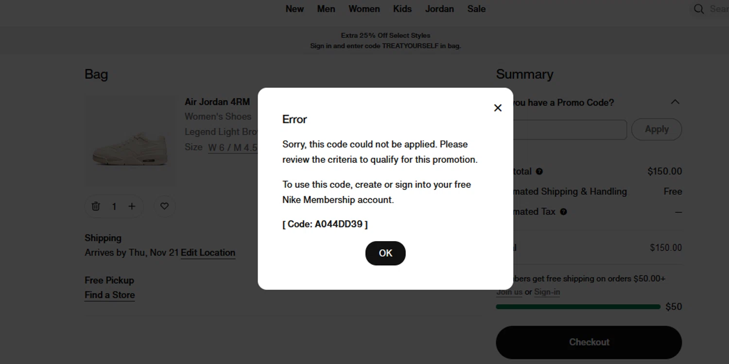 Nike Promo Codes & Black Friday 2024 Deals - 25% Off