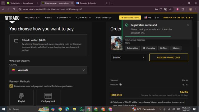 Nitrado Discount Codes - 10% Off (2 Verified) Sep 2025