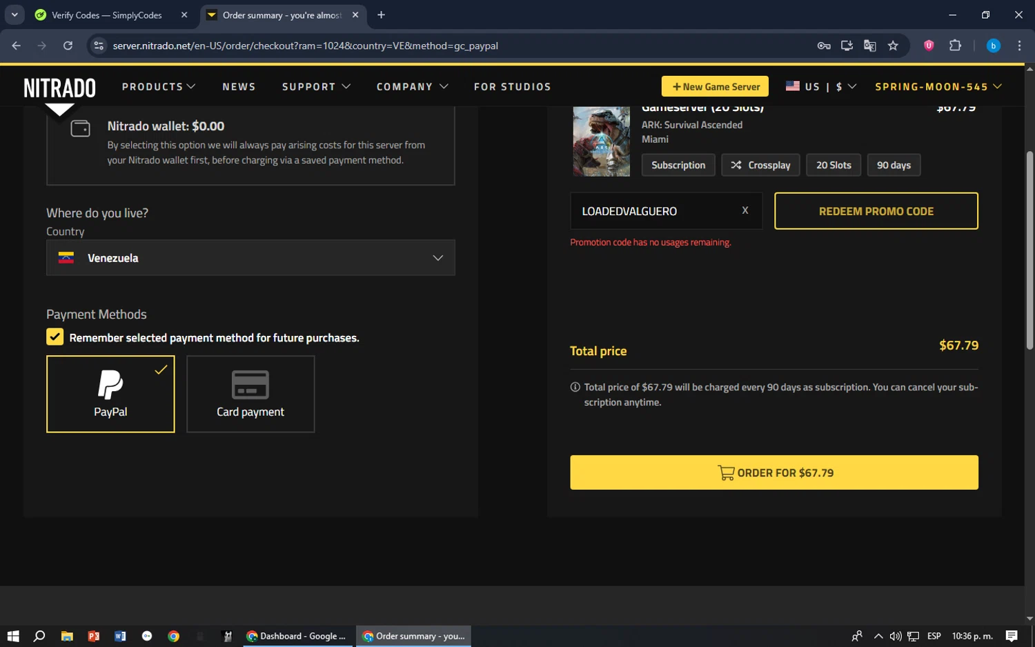 Nitrado Promo Codes - 10% Off (2 Verified) Nov 2025