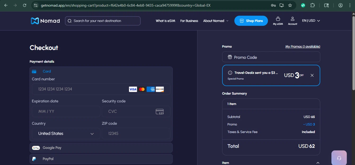 Nomad App Promo Codes (3 Verified) - 30% Off w/Code Oct 2025