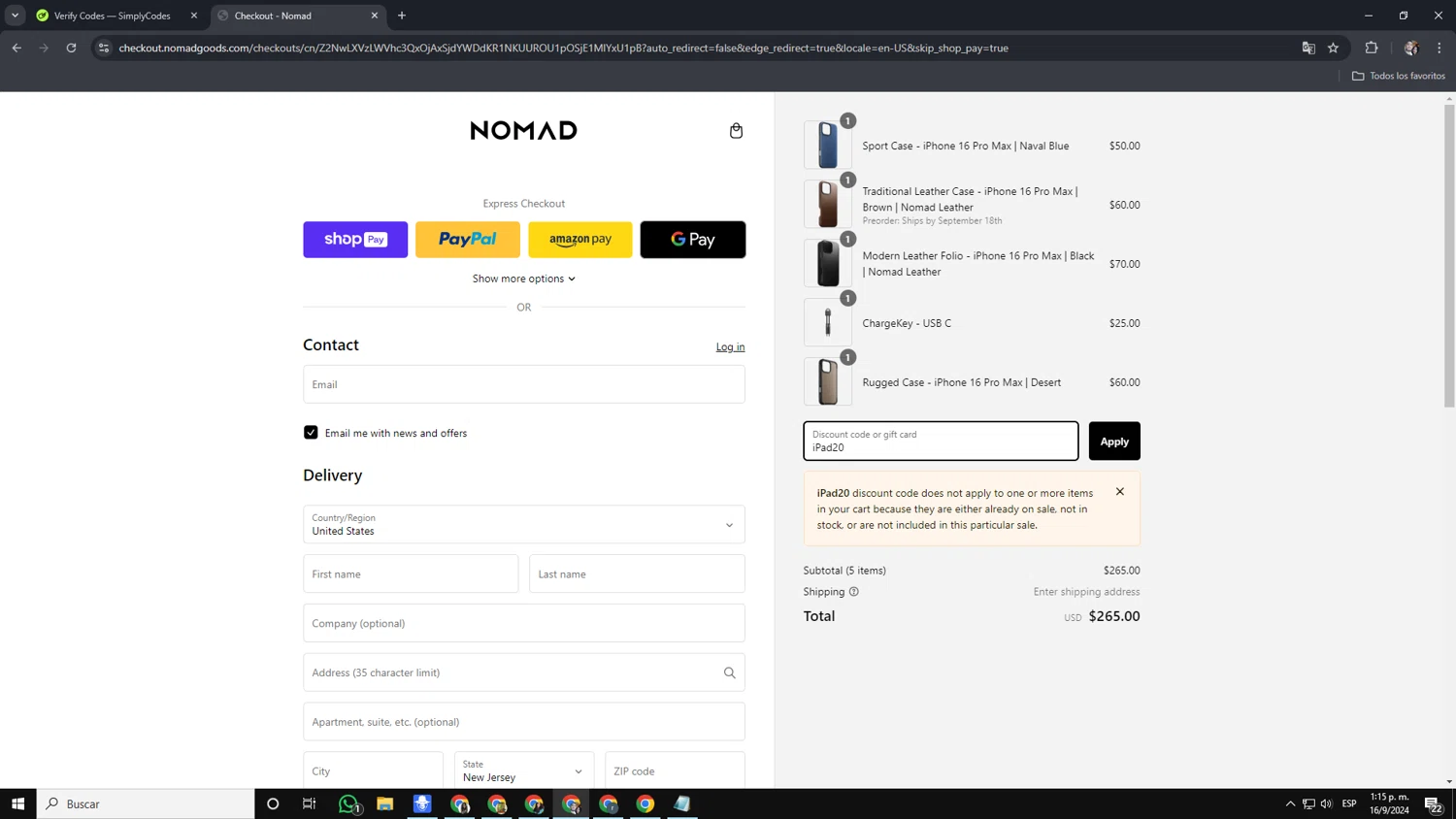 Nomad Goods Coupons - 11% Off | November 2024