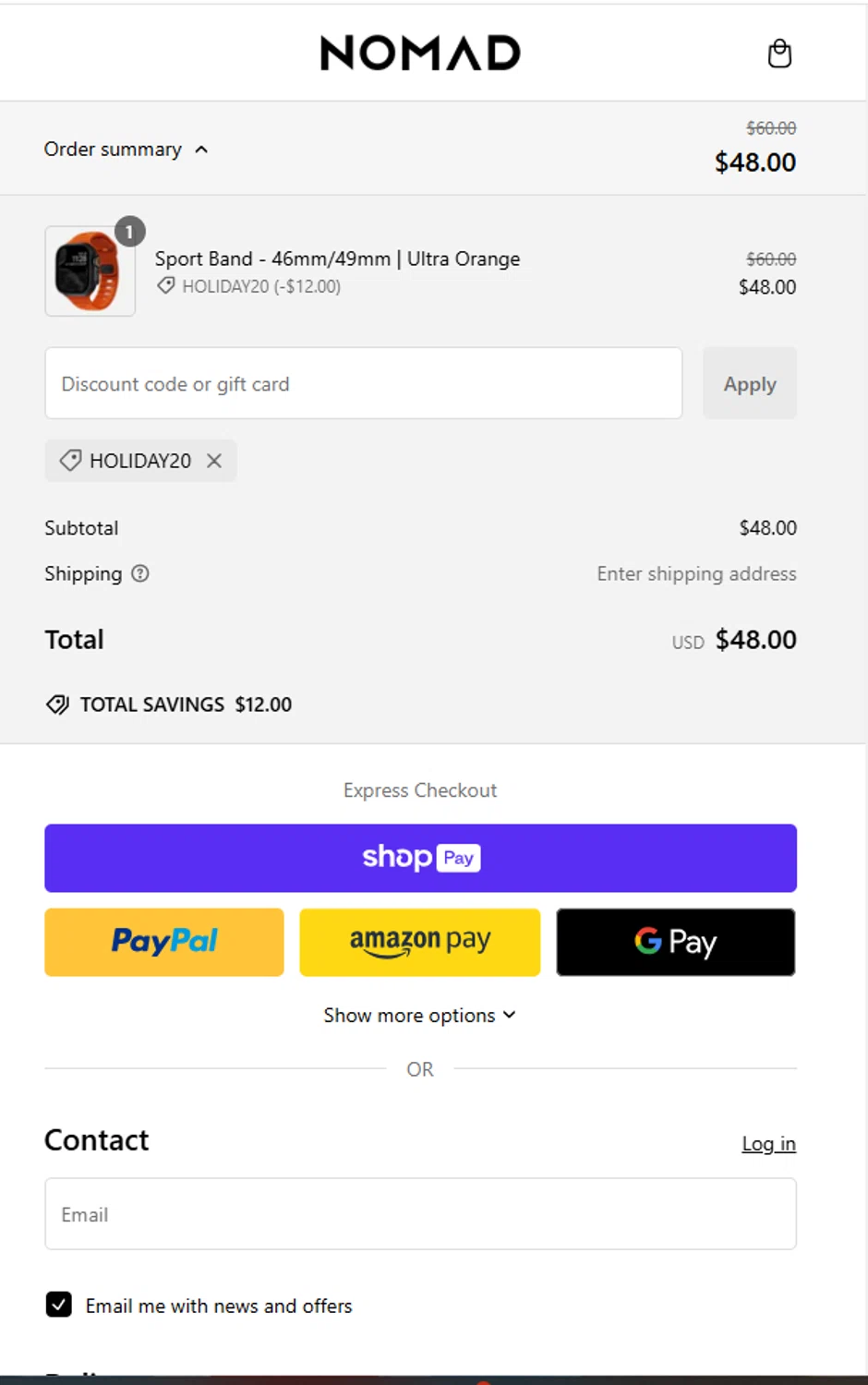 Nomad Goods Discount Codes (5 Verified) - 11% Off Jan 2025