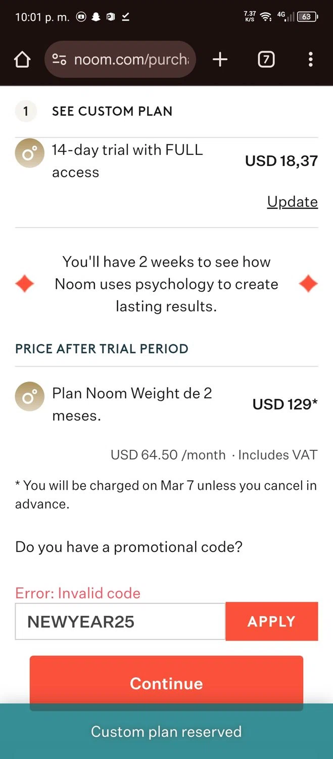 Noom Discount Codes - 25% Off (2 Verified) Aug 2025