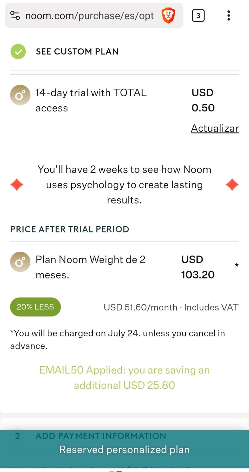 Noom Discount Codes - 25% Off (2 Verified) Aug 2025