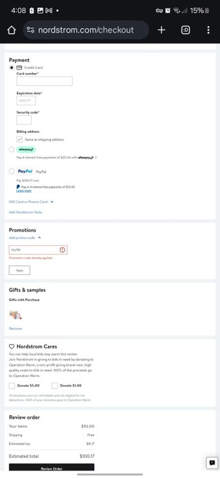 Nordstrom Promo Codes (5 Verified) + Free Ship Feb 2025