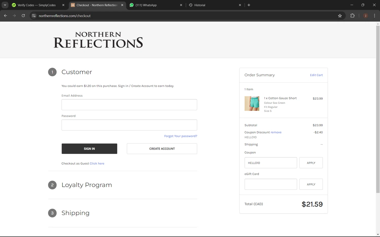 Northern Reflections Coupon Codes - 10% Off | November 2024