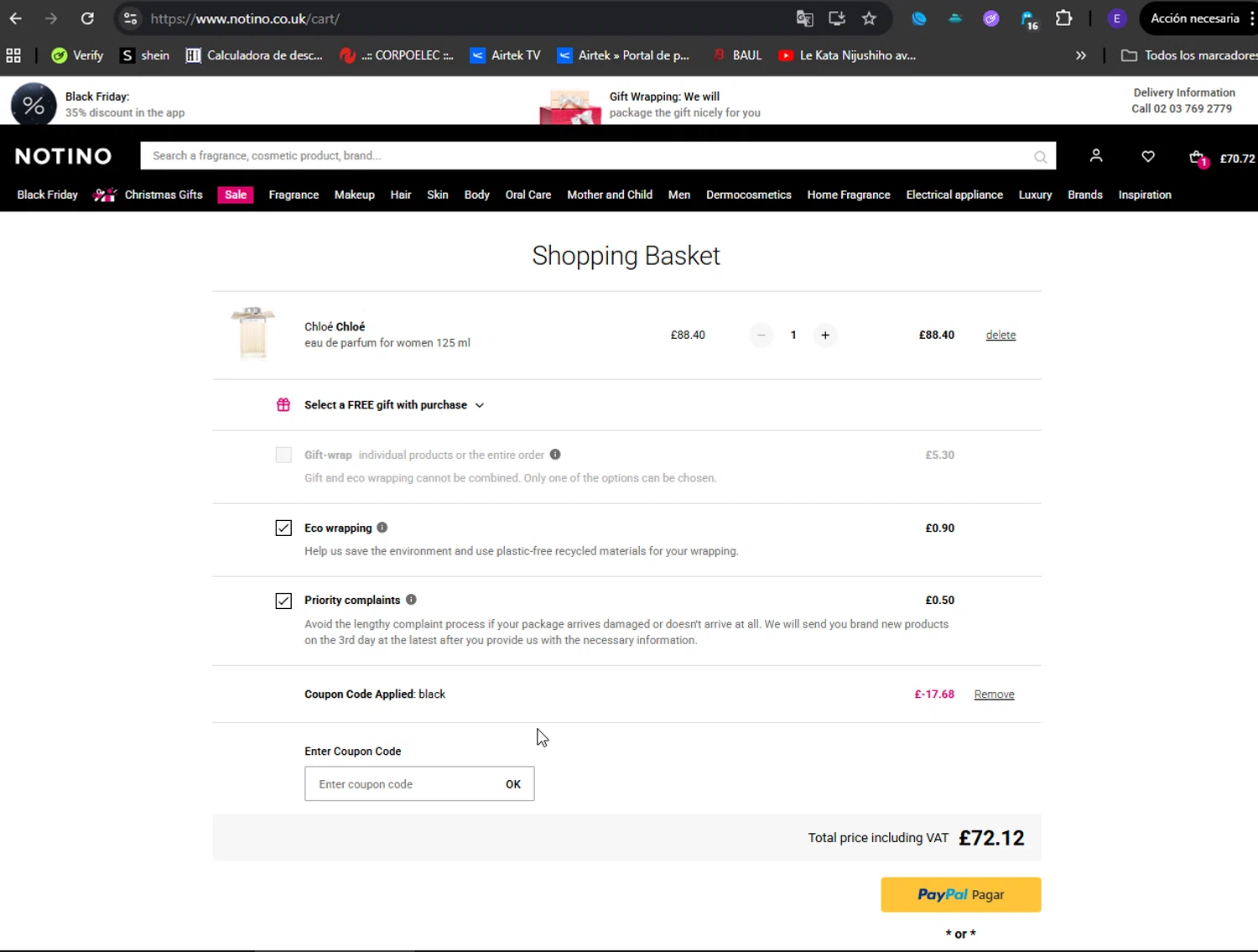 Notino Promo Codes - 20% Off (4 Verified) Dec 2025