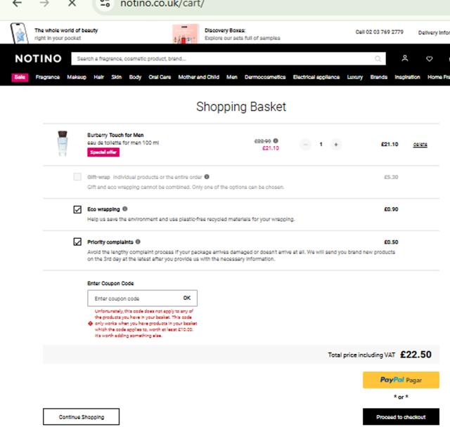 Notino Discount Codes - 25% Off (4 Verified) Oct 2025