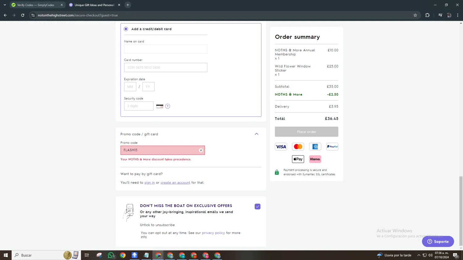 Not On The High Street Promo Codes - 15% Off | November 2024